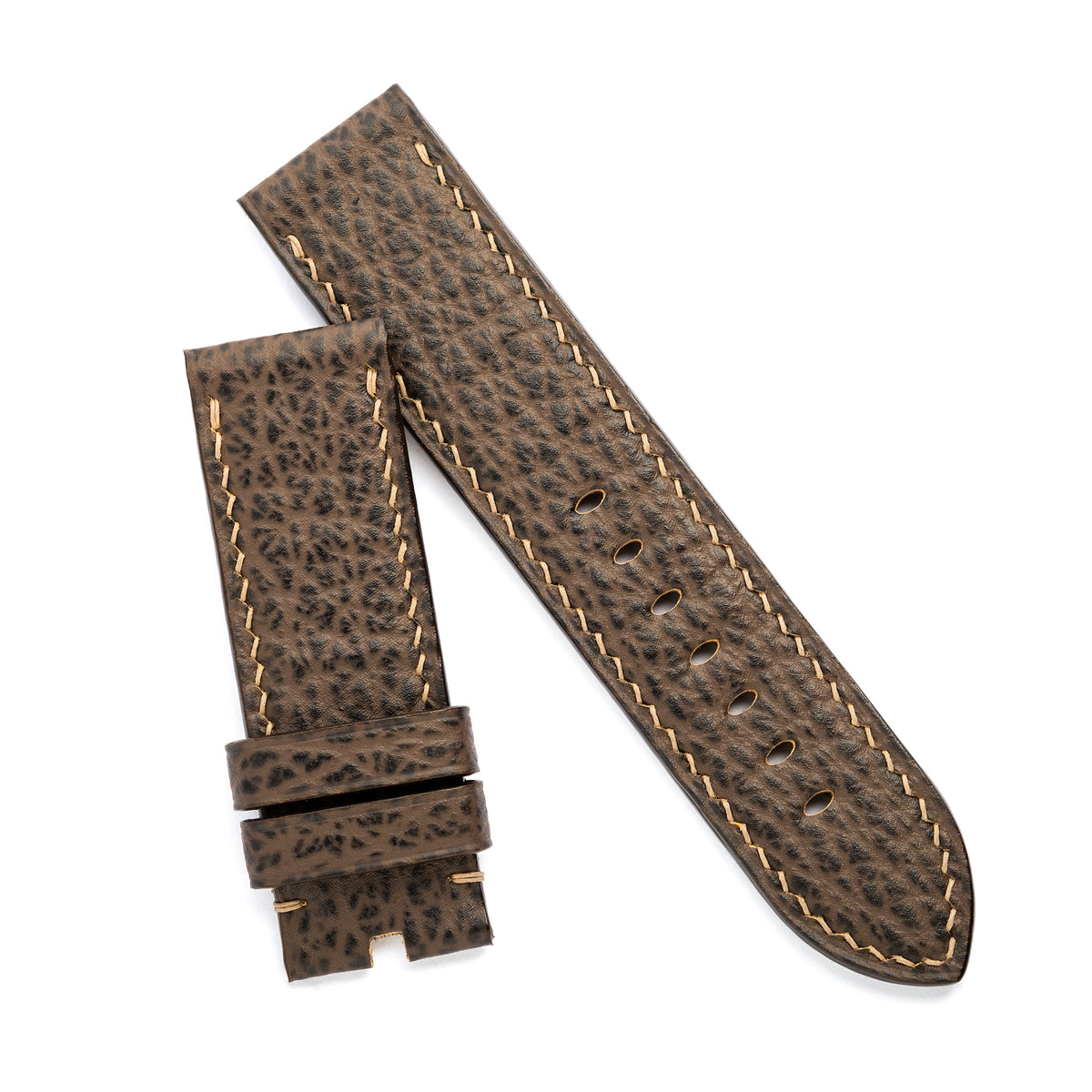 Choco Shark Watch Strap | CENTURY WATCH STRAPS – Century Watch Straps