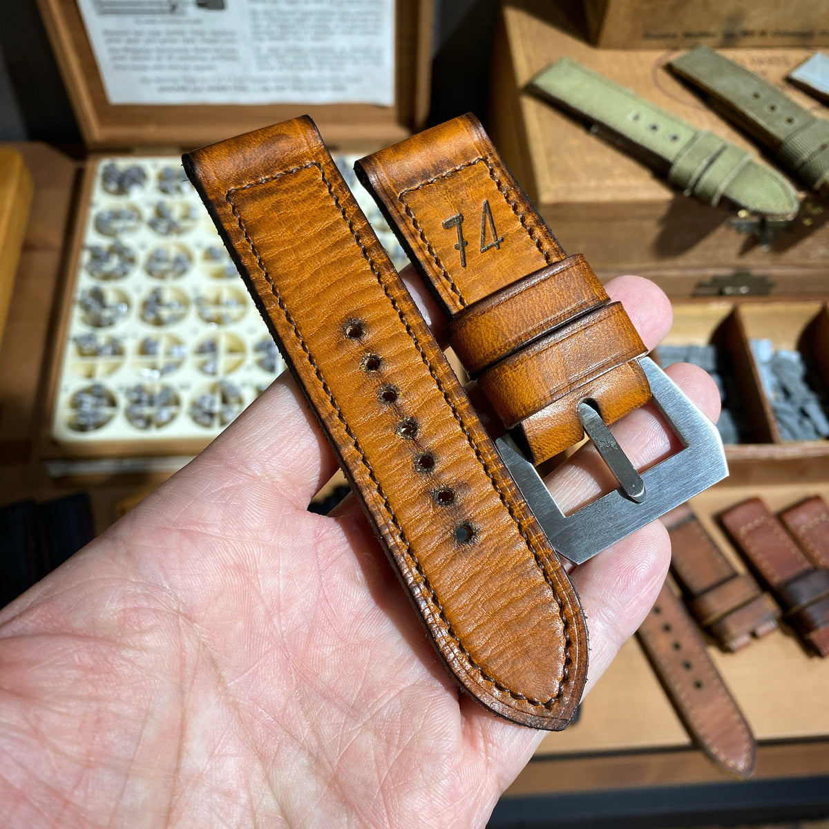 The Legend 74 Strap | CENTURY WATCH STRAPS – Century Watch Straps