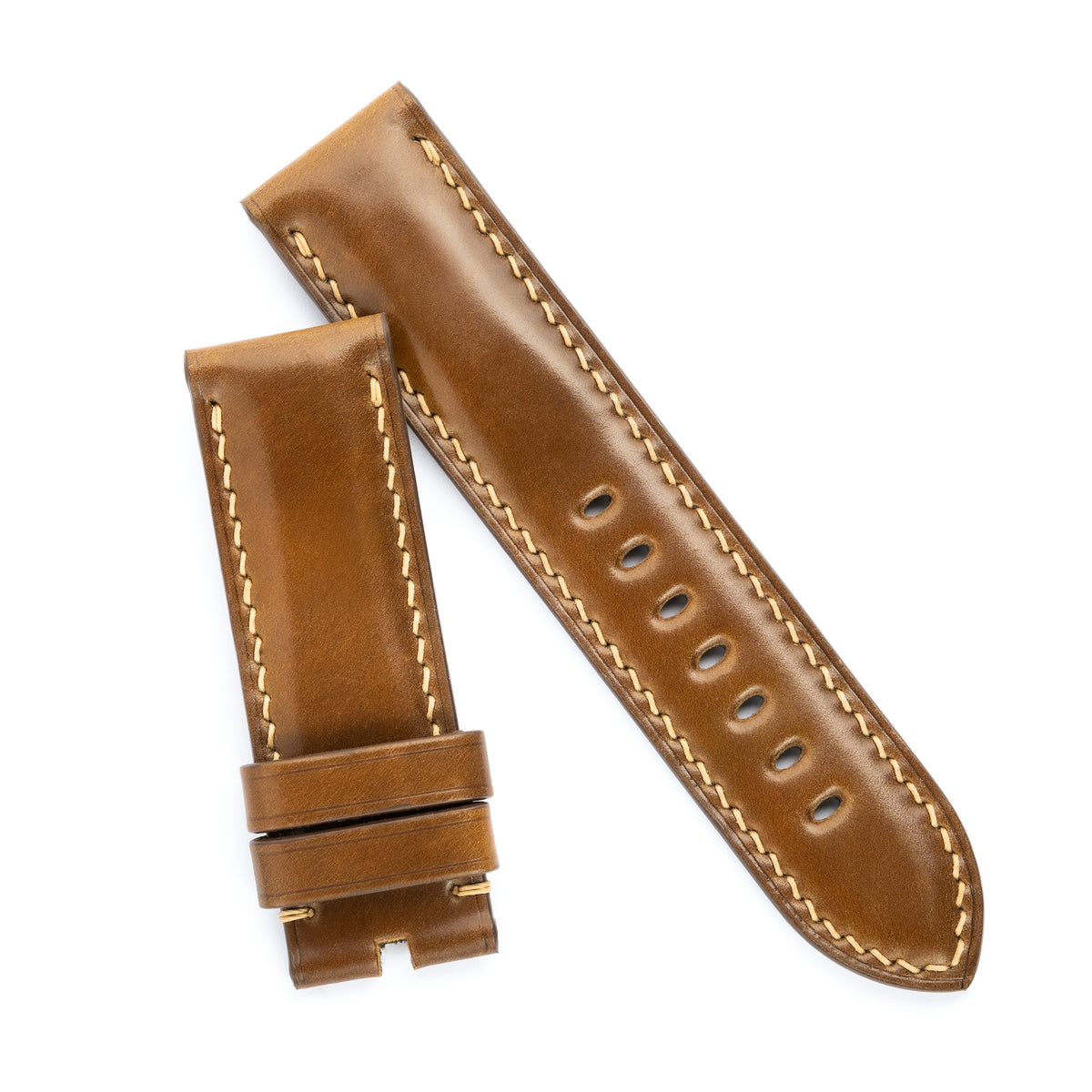 Bourbon Cordovan Watch Strap | CENTURY WATCH STRAPS – Century Watch Straps